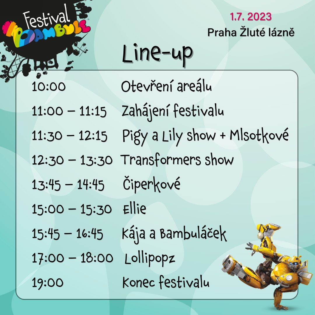 Pigy a Lily na festivalu Bambule ve Žlutých lázních | Pigymama